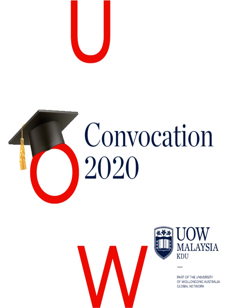 Convocation 2020 Penang | PDF