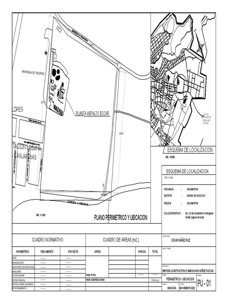 Planos de Ubicacion | PDF