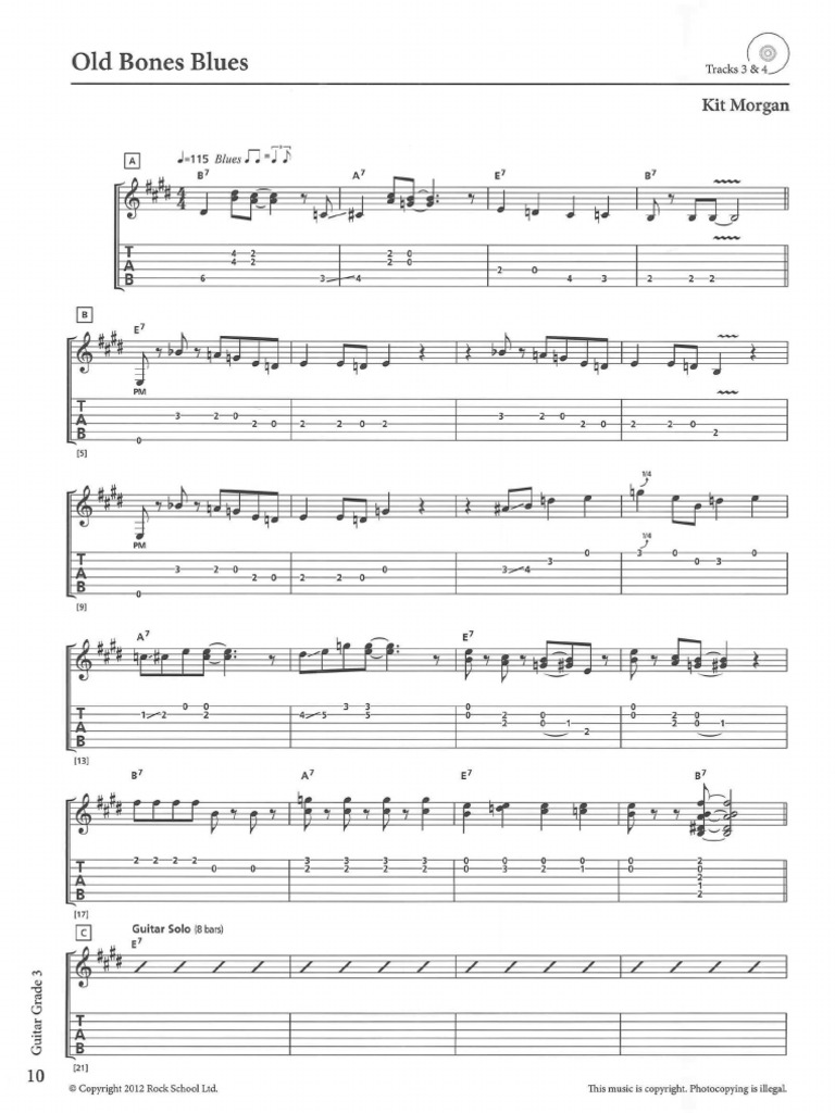 Old Bones Blues | PDF