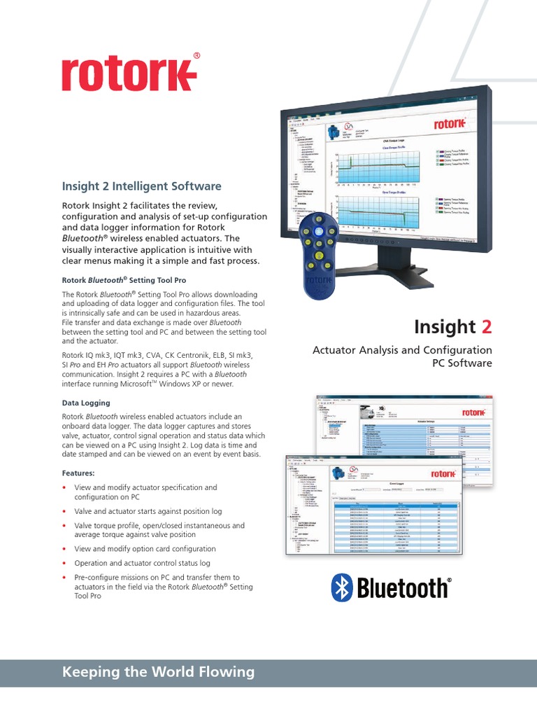 Rotork Insight2 | PDF | Bluetooth | Personal Computers