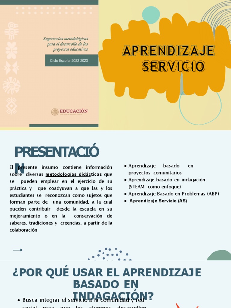 Aprendizaje Servicio | PDF