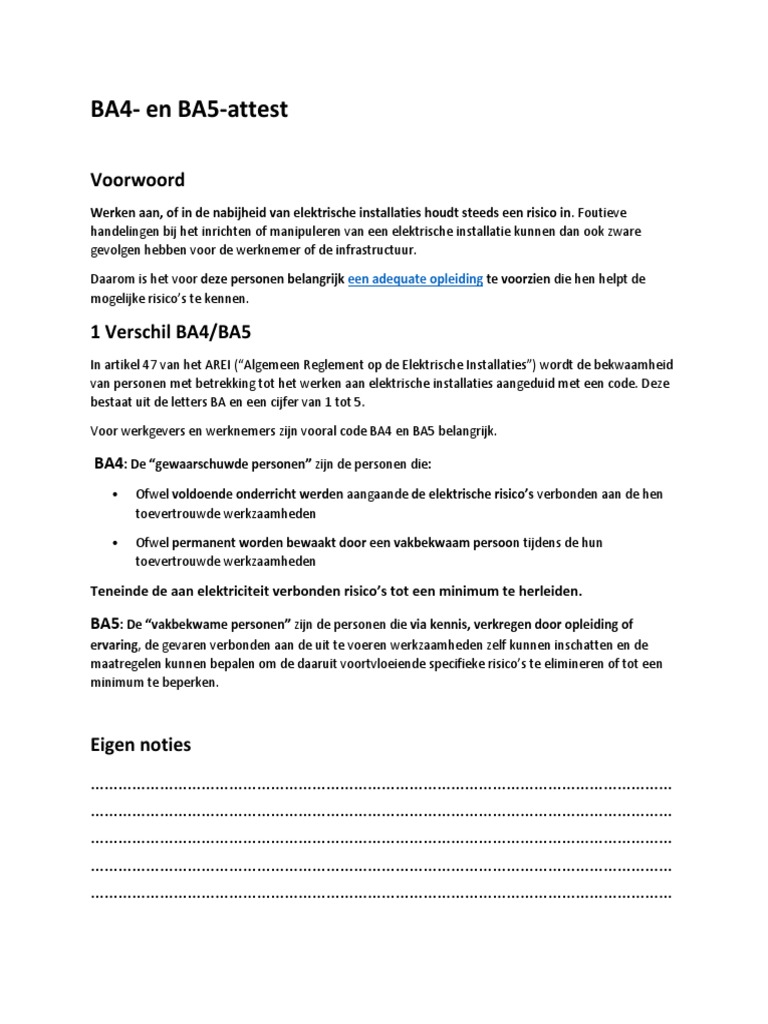 Ba4 en Ba5 Cursus SIOS | PDF