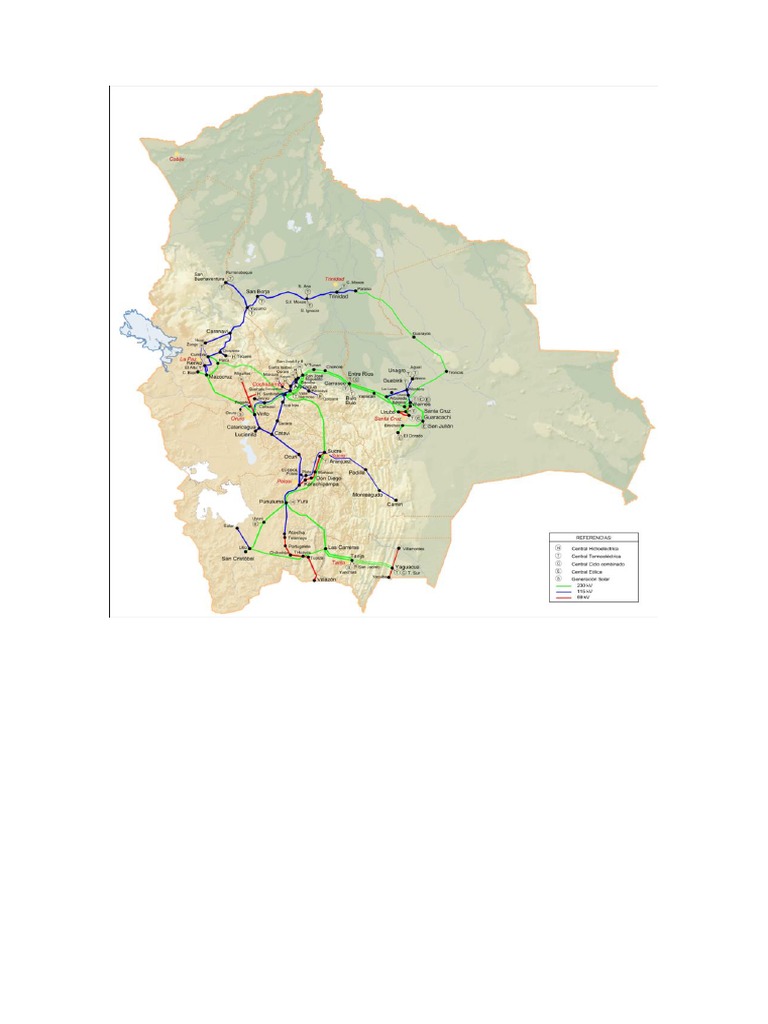 Mapas Centrales Electricas | PDF