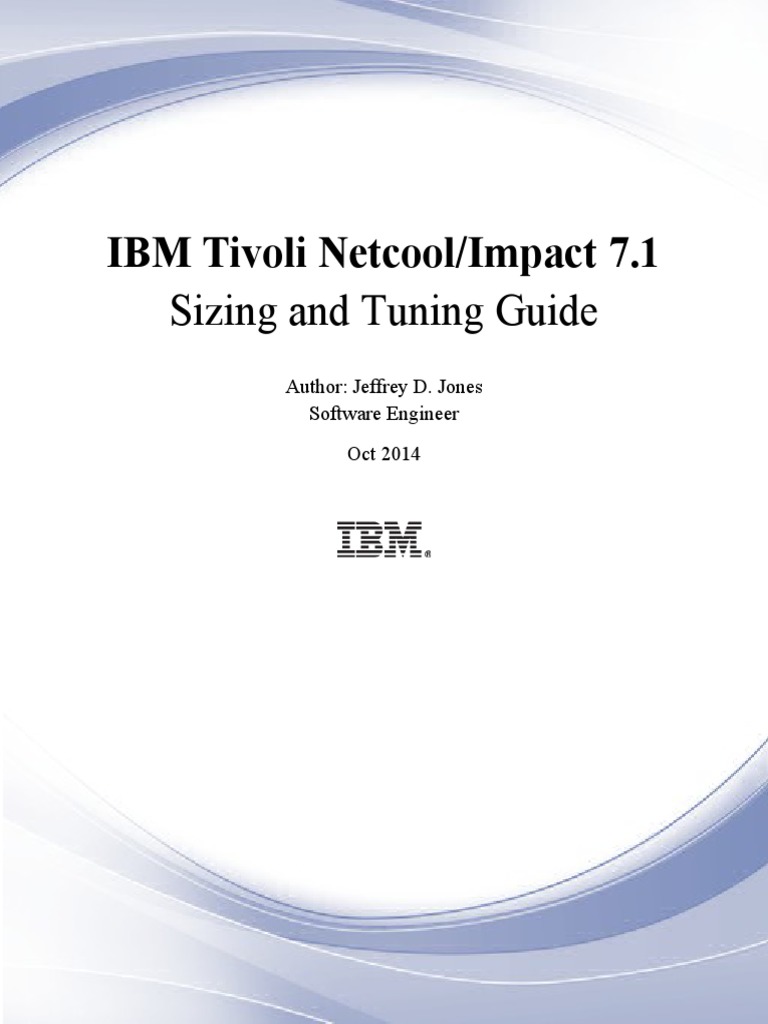 Netcool - Impact 7.1 Sizing and Tuning Guide - 0 | PDF | Cache (Computing) | Multi Core Processor