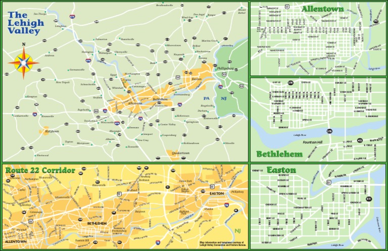 Lehigh Valley Maps | PDF