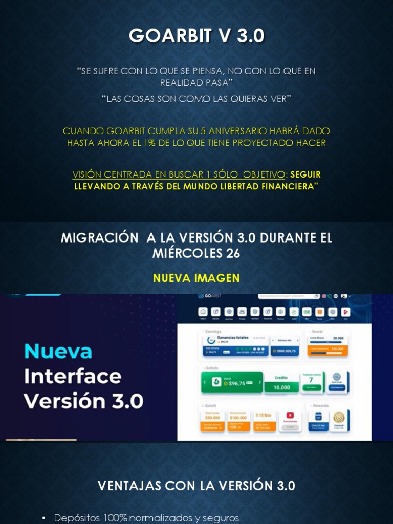 Goarbit V 3 | PDF | Economias