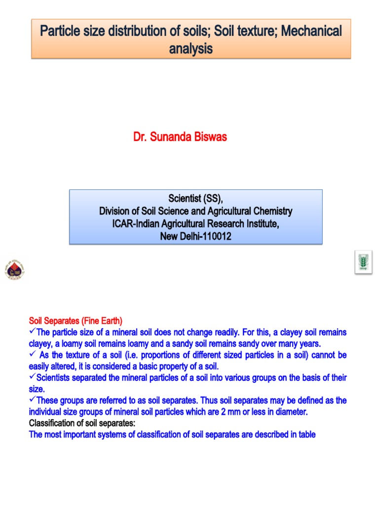 Soil Texture | PDF | Soil | Loam