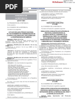 Decreto Supremo N.º 042-2025-PCM | PDF | Turismo | Perú