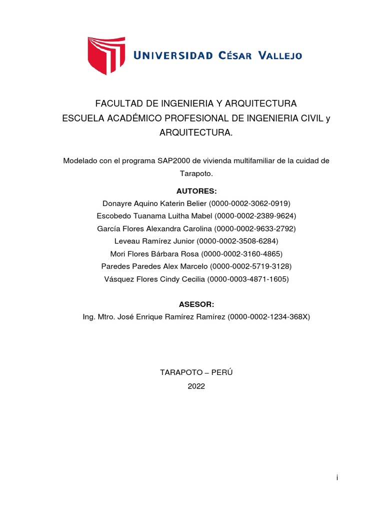 Modelado Estructural SAP 2000 | PDF