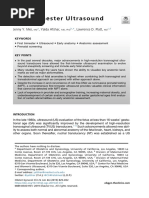 Normal Values Ultrasound - Paediatrics | PDF