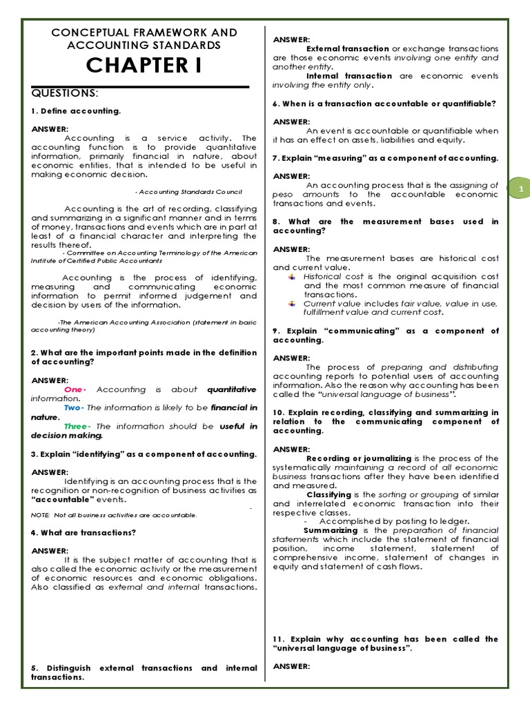 Cfas 2020 Ed Answer Key | PDF | Accounting | Financial Statement