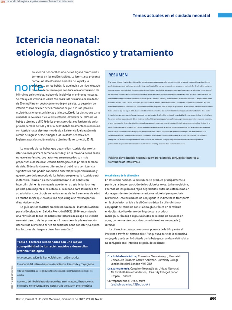Ictericia 1.en - Es | PDF | Causas de la muerte | Medicina