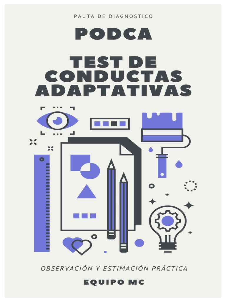 Podca Test de Conductas Adaptativas | PDF | Discapacidad intelectual ...