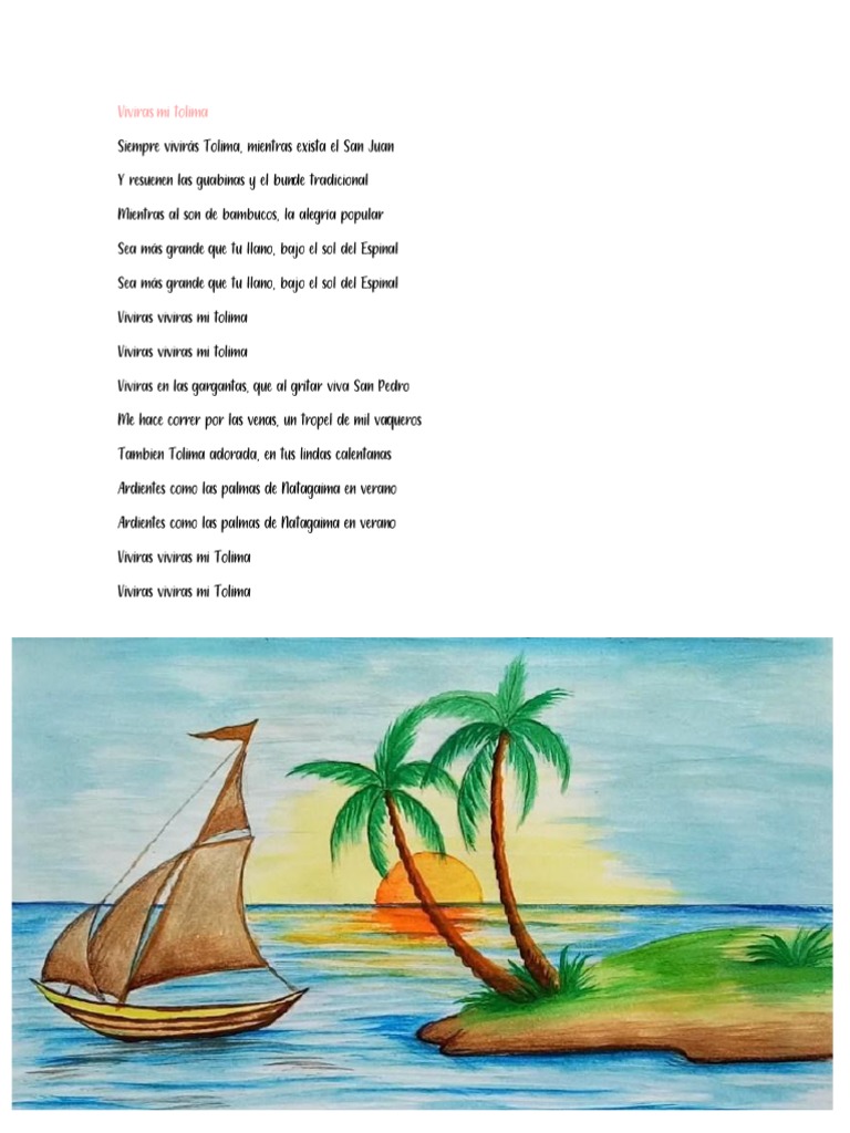 Viviras Mi Tolima Imprimir | PDF