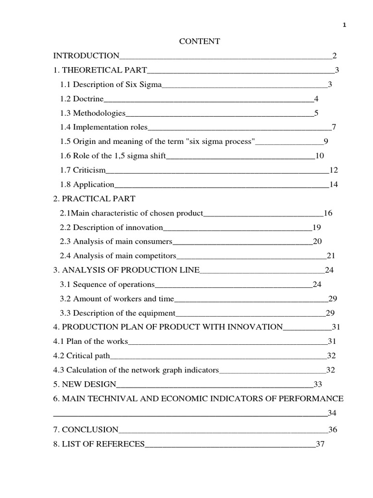 Course Project Pringles | PDF | Six Sigma