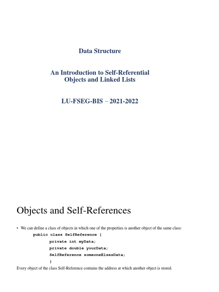 Intro to Linked Lists & Structures | PDF | Pointer (Computer Programming) | Array Data Structure