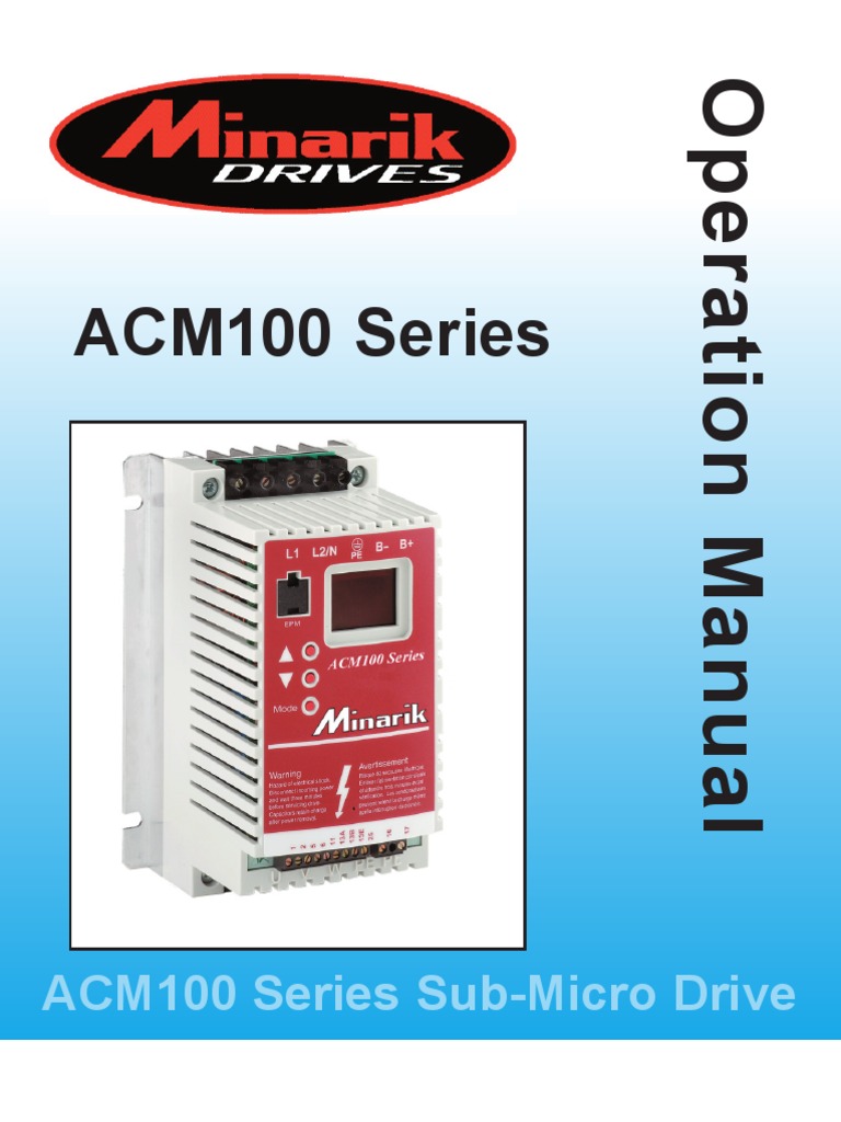 Minarik Manual 250-0362 | Download Free PDF | Electrical Wiring | Relay