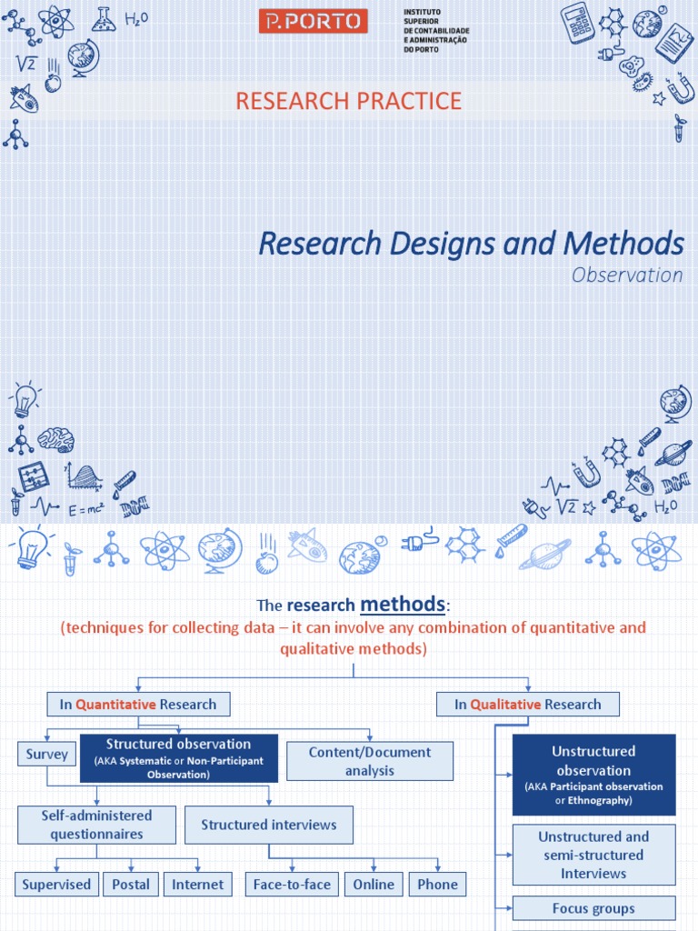 04D Research Designs and Methods - Observation | PDF | Ethnography ...
