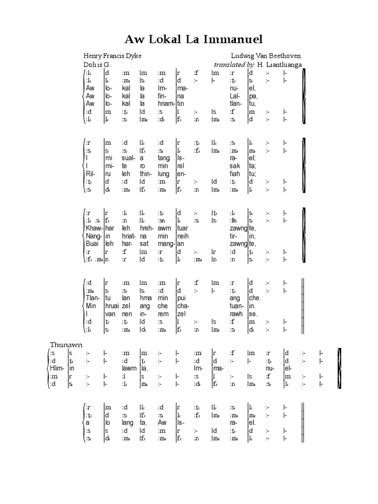 Aw Lokal La Immanuel | PDF | Teaching Methods & Materials