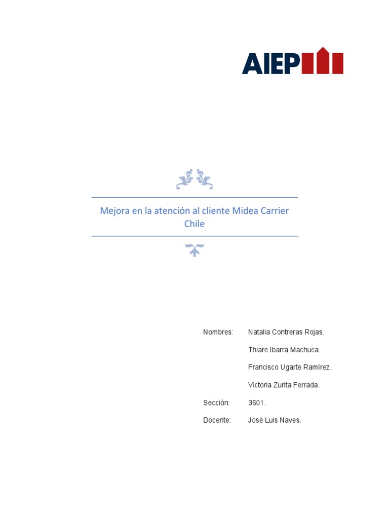 Proyecto de Titulo Midea Carrier | PDF | Motivación | Motivacional