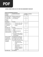 Ambulance Inspection Checklist | PDF
