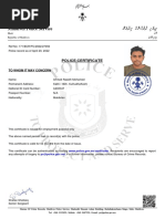 Police Certificate Application Form | PDF | Identity Document ...