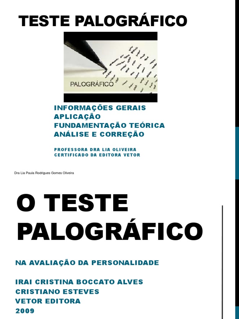 Teste Palográfico: análise da personalidade através da grafia | PDF ...