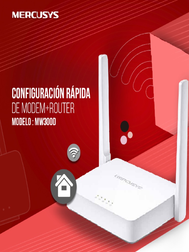 Configuración Rápida de MODEM ROUTER MERCUSYS Definitivo | PDF