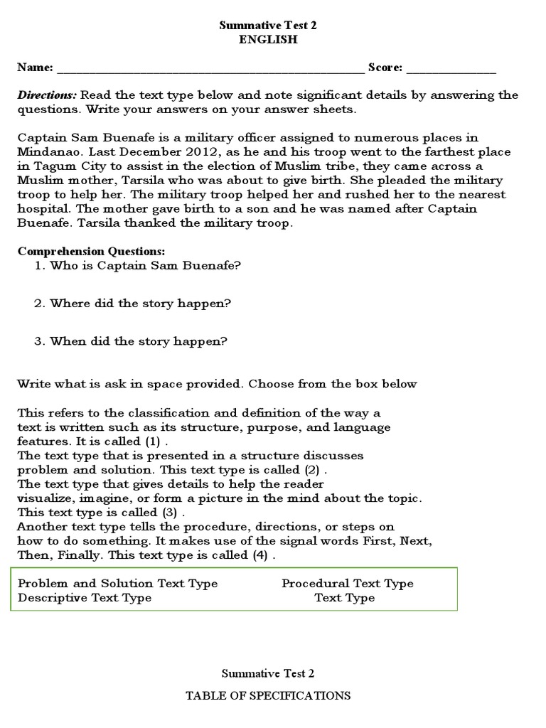 ENGLISH | PDF | Reading Comprehension | Human Communication