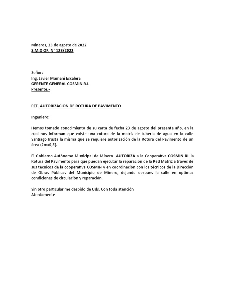 Carta Cosmin | PDF | Hogar, jardinería y bricolaje | Ciencia y matemáticas