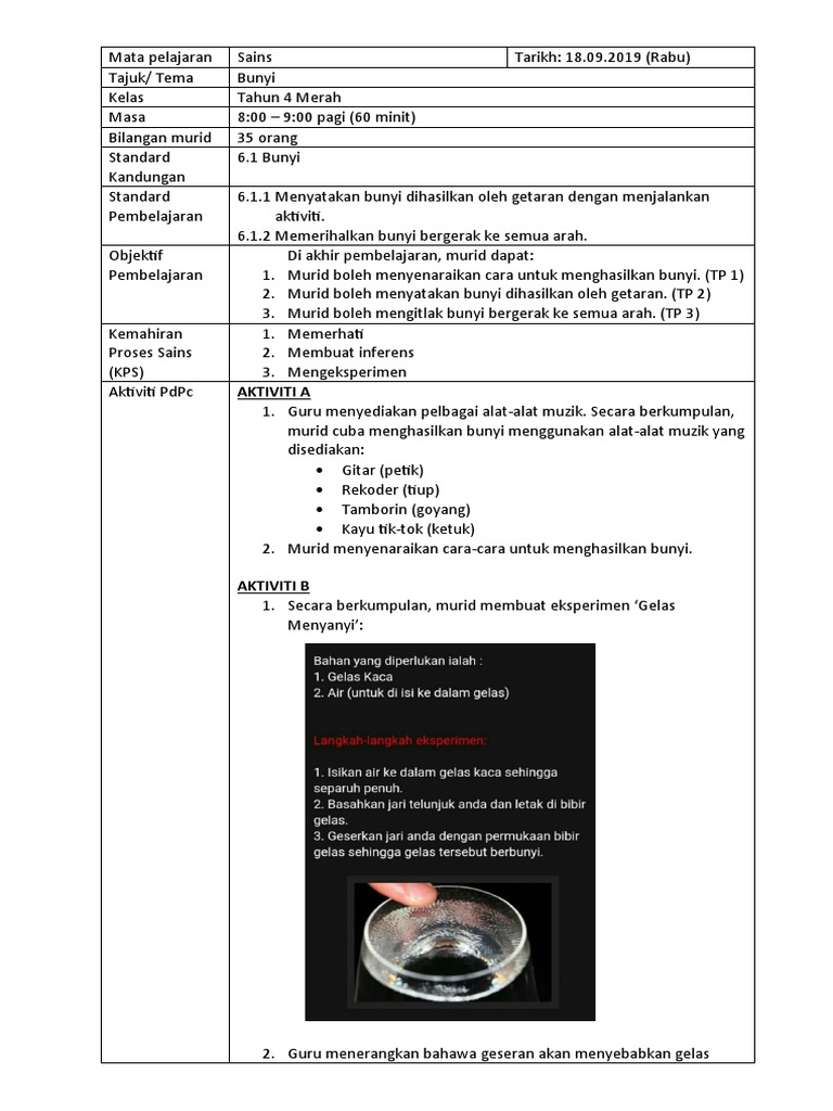 Kump 6 - Bunyi | PDF