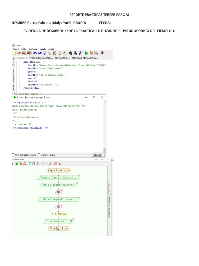 Reporte Practicas p3 | PDF
