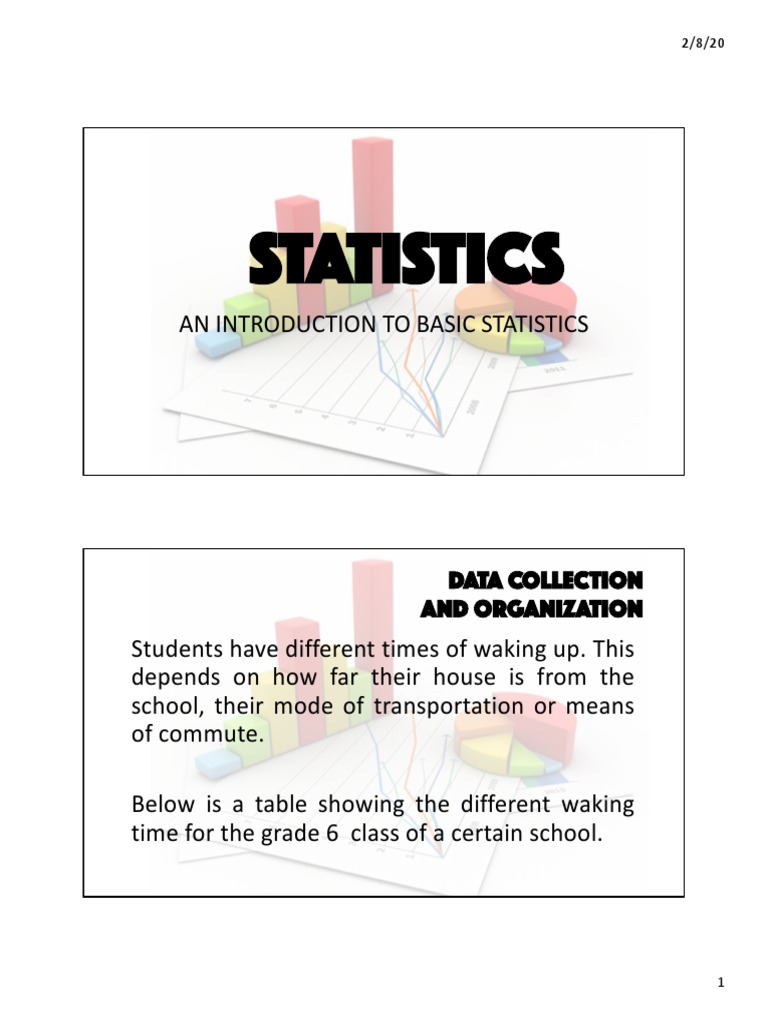 Math Statistics 1 Grade 5 | Download Free PDF | Percentage | Elementary ...