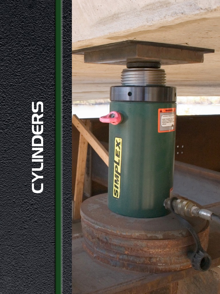 Hydraulic Cylinder Types Overview | PDF | Pump | Piston