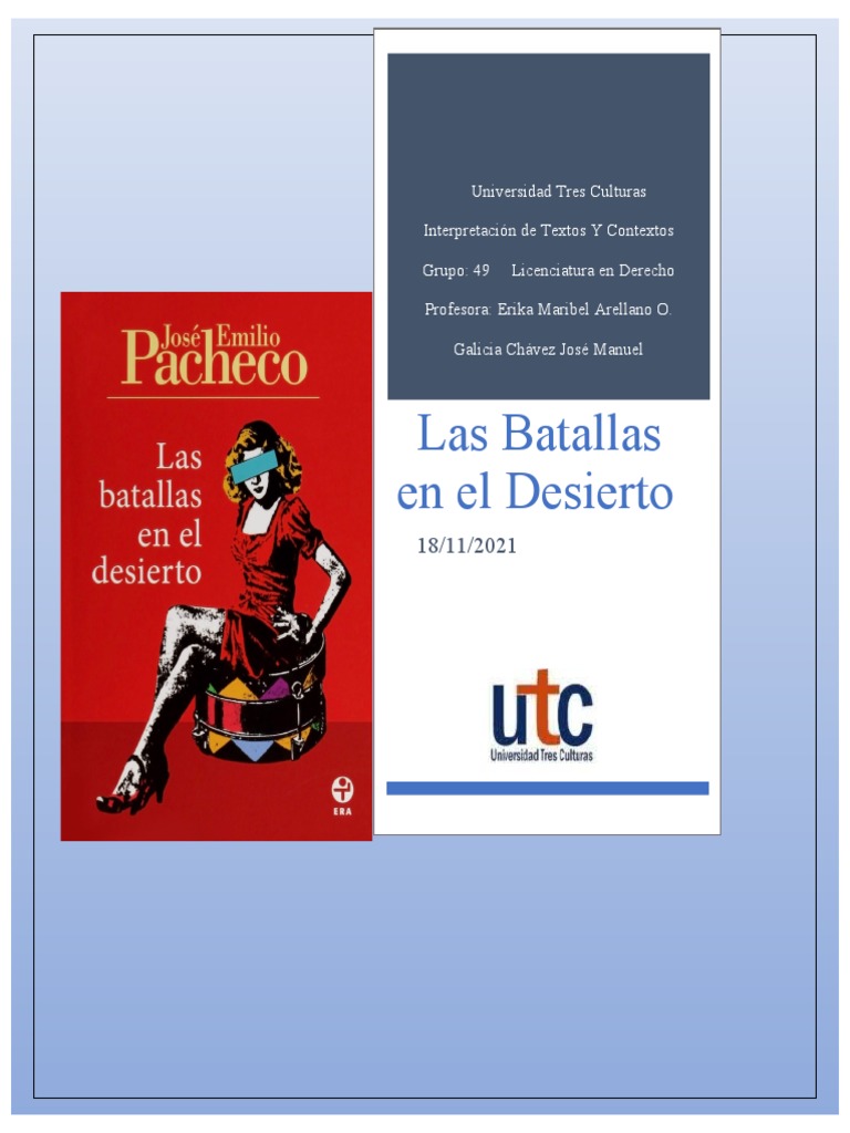 Las Batallas en El Desierto | PDF | Amor | México