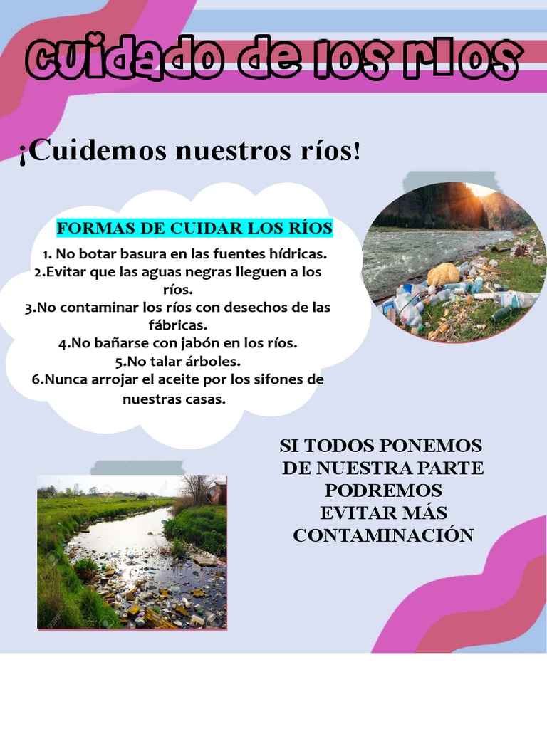 Afiche de Cuidado de Los Ríos | PDF