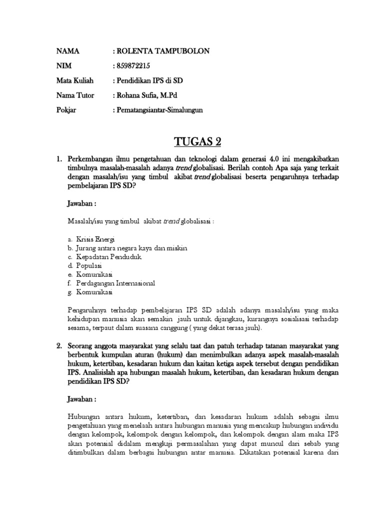 TUGAS 2 Baru | PDF