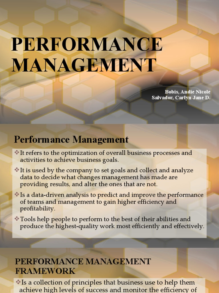 Performance Management Guide | PDF | Performance Indicator | Goal