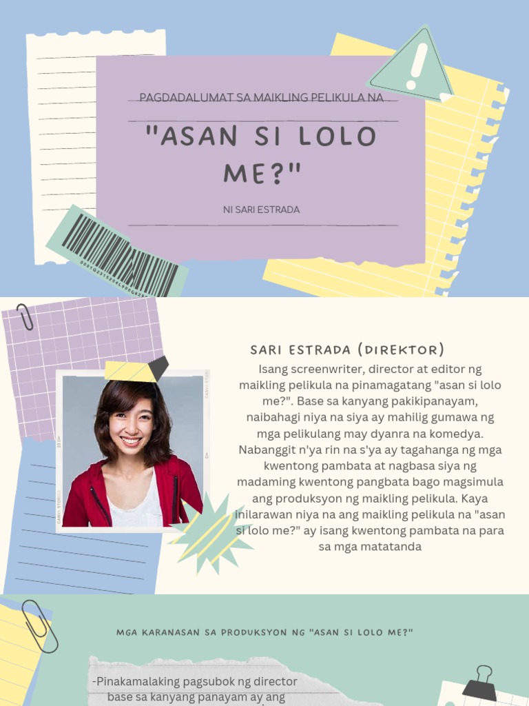 Dalumat NG Maikling Pelikula | PDF Dalumat NG Maikling Pelikula | PDF