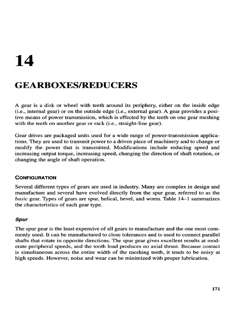 Parte 2-Capitulo 14-Rca | PDF | Gear | Mechanical Engineering