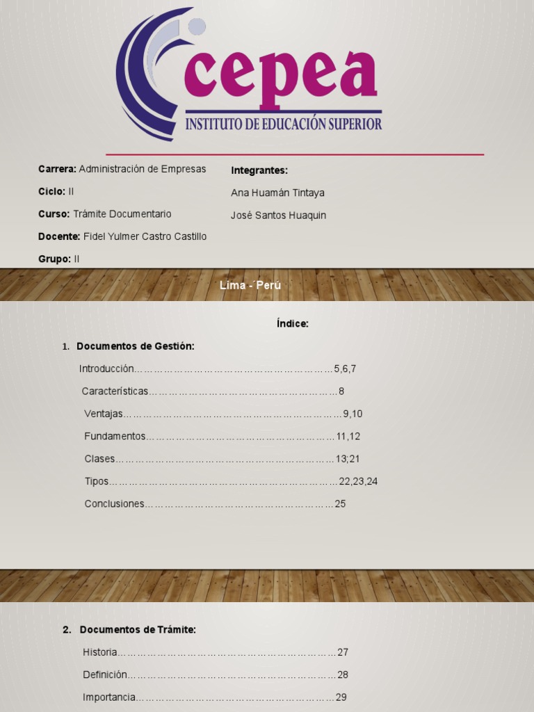 Tramite Documentario | PDF | Gestión de registros | Informática