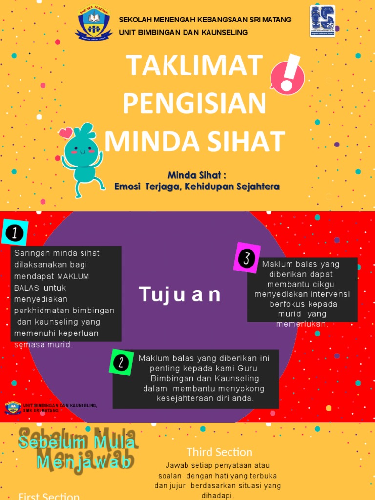 Taklimat Minda Sihat | PDF
