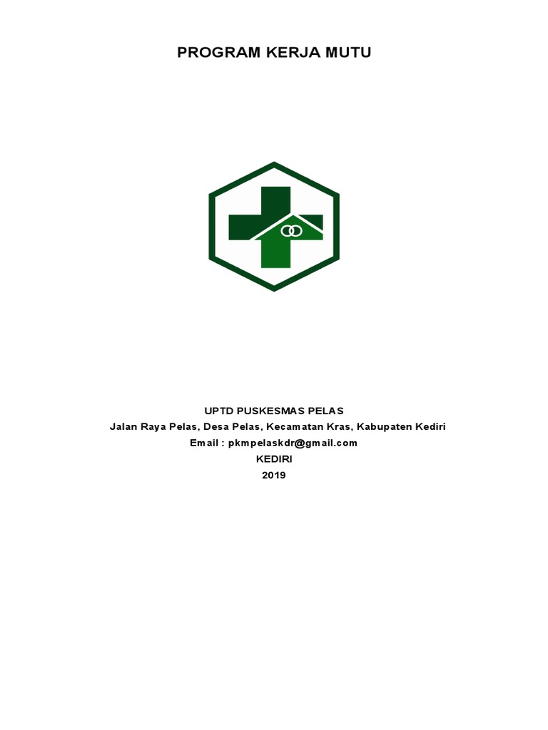 Program Kerja Mutu Puskesmas PELAS 2020 | PDF | Bisnis
