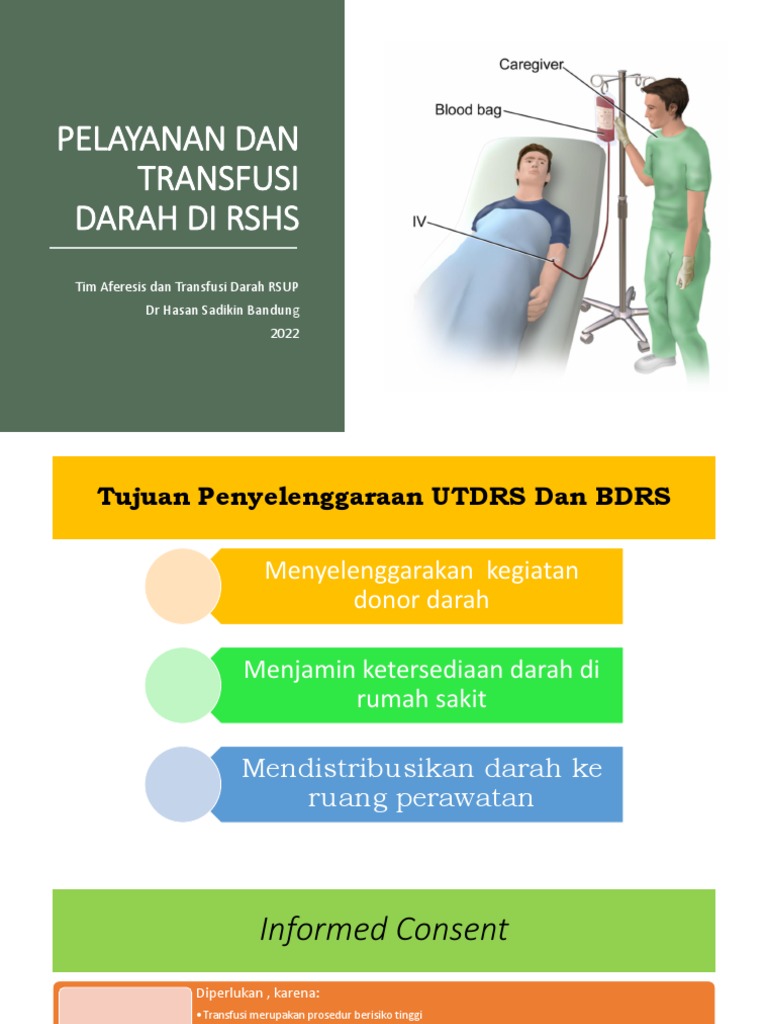 Pelatihan Pelayanan Dan Transfusi Darah Rshs Pdf