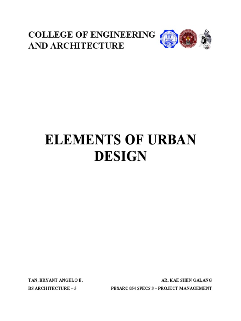 Key Elements of Urban Design Explained | PDF | Street | Urban Design