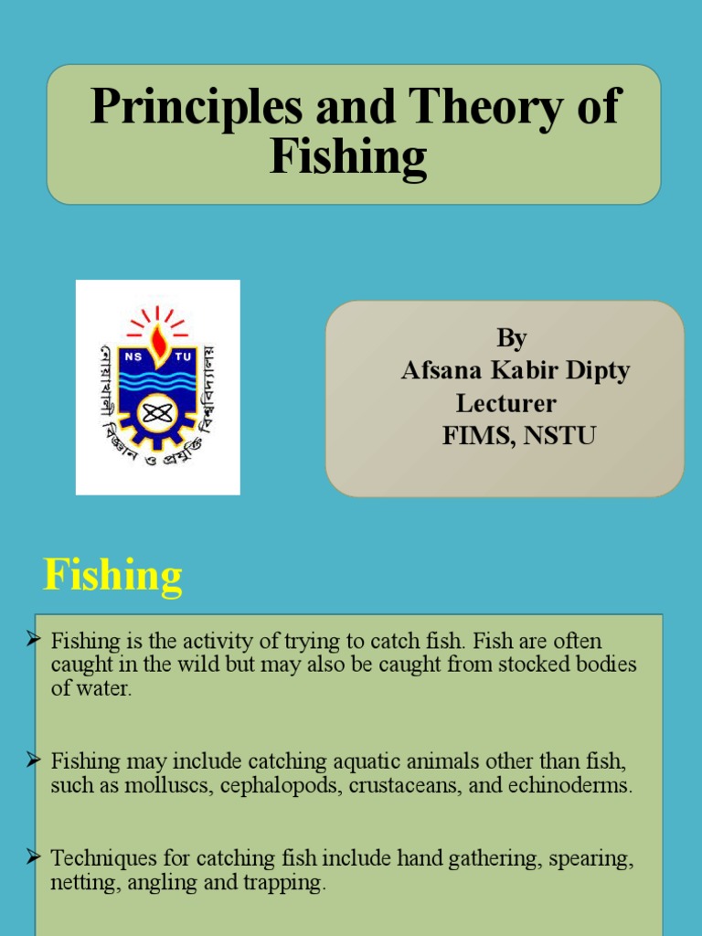 Fishing Theory | PDF | Ecology | Natural Environment