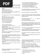 Funeral Ceremony Script | PDF | Prayer | Heaven