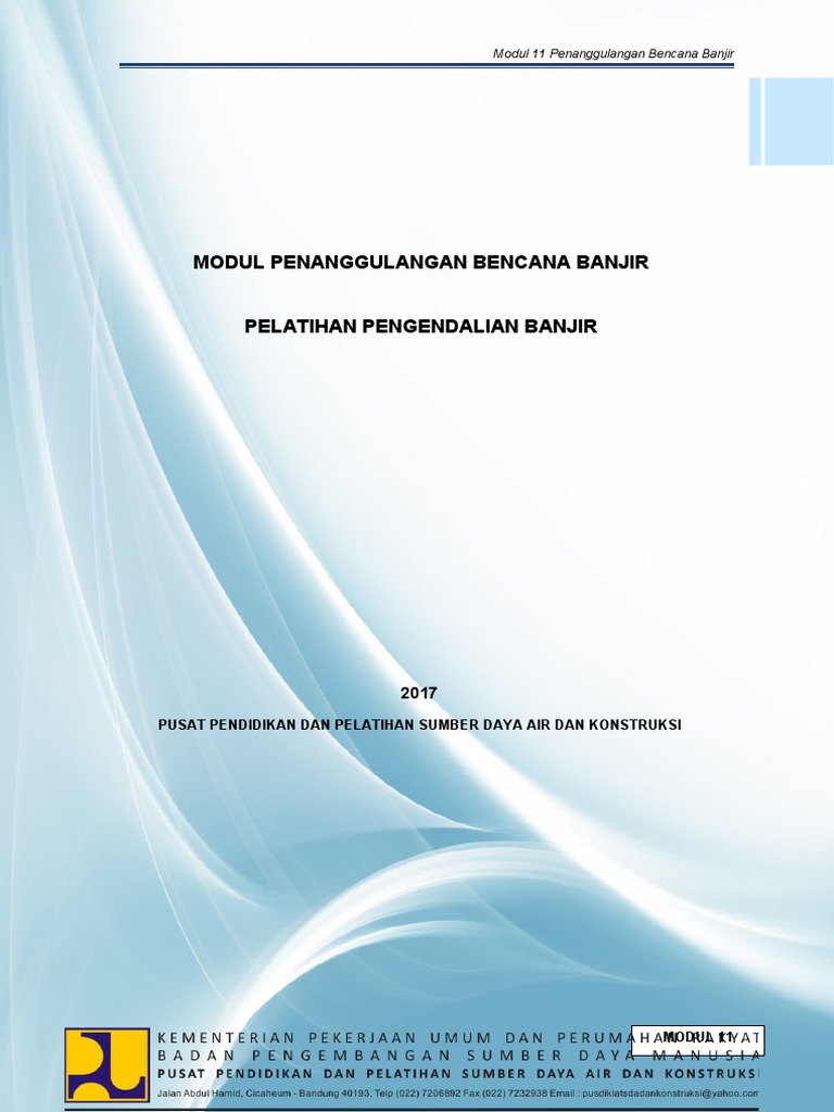 2f35b Modul Penanggulangan Bencana Banjir | PDF | Sains & Matematika