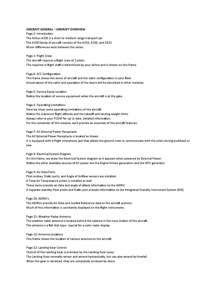 1.aircraft General | PDF