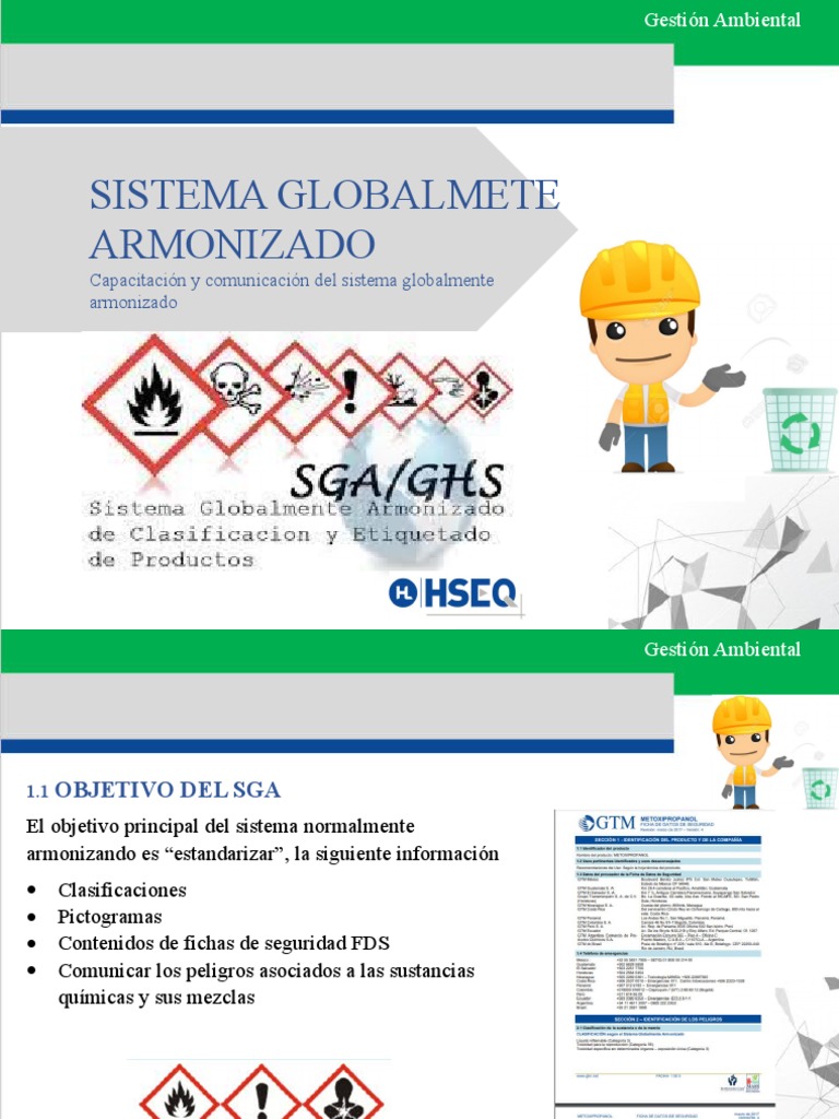 Capacitacion SGA 2019 | PDF | Entorno natural | Ciencias de la Salud